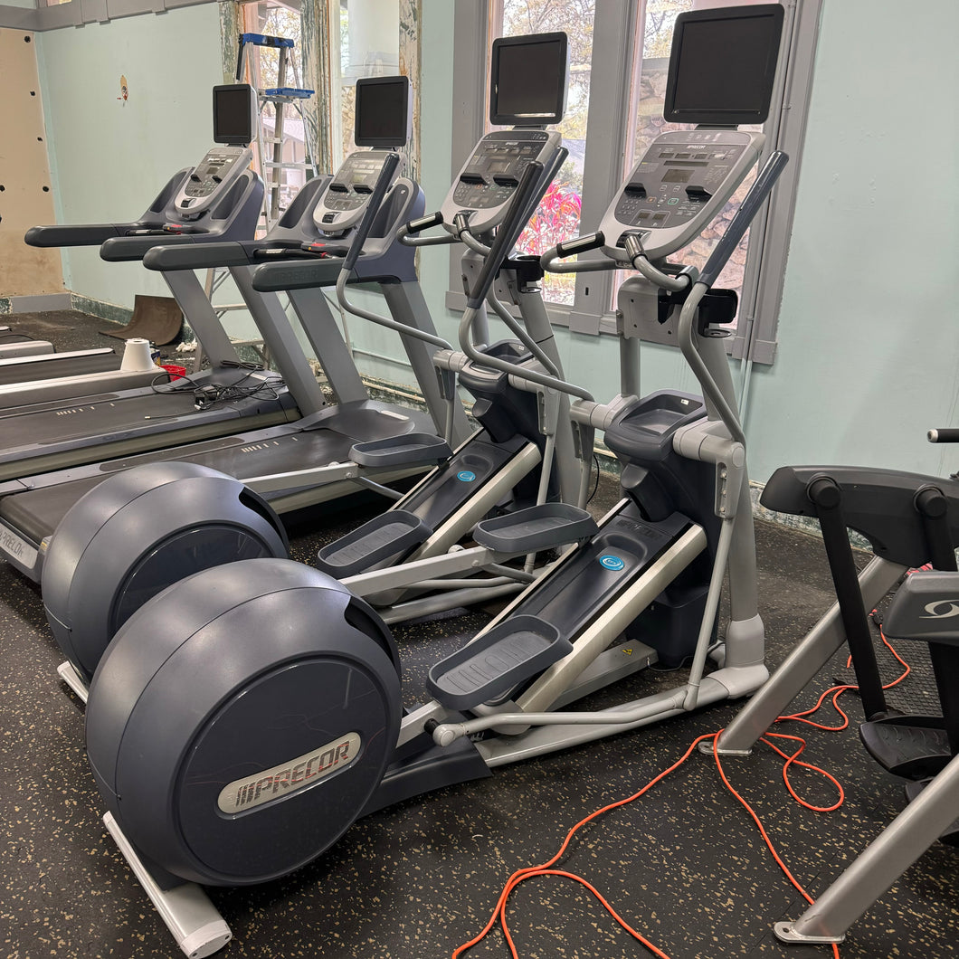 Precor EFX 885 Elliptical With Incline & Built In TV - 2 Available ...